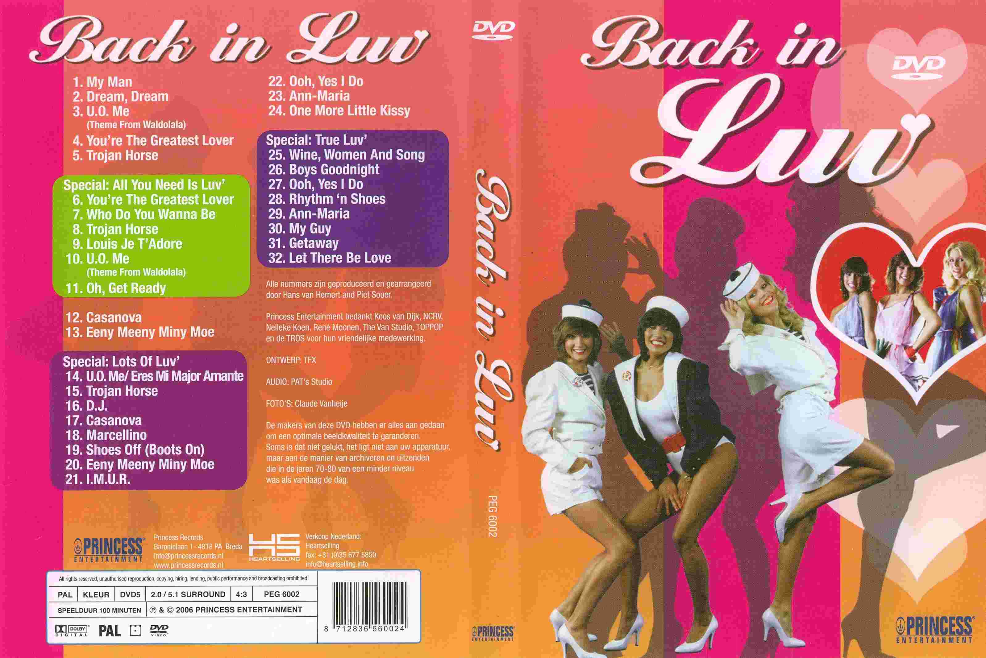 Luv Back In Luv (2008) : Front | DVD Covers | Cover Century | Over 1. ...
